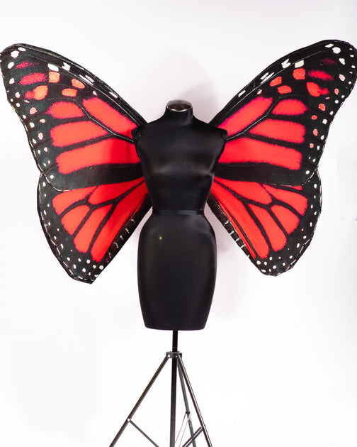 Large Red Monarch Wing – Angel Wings Los Angeles
